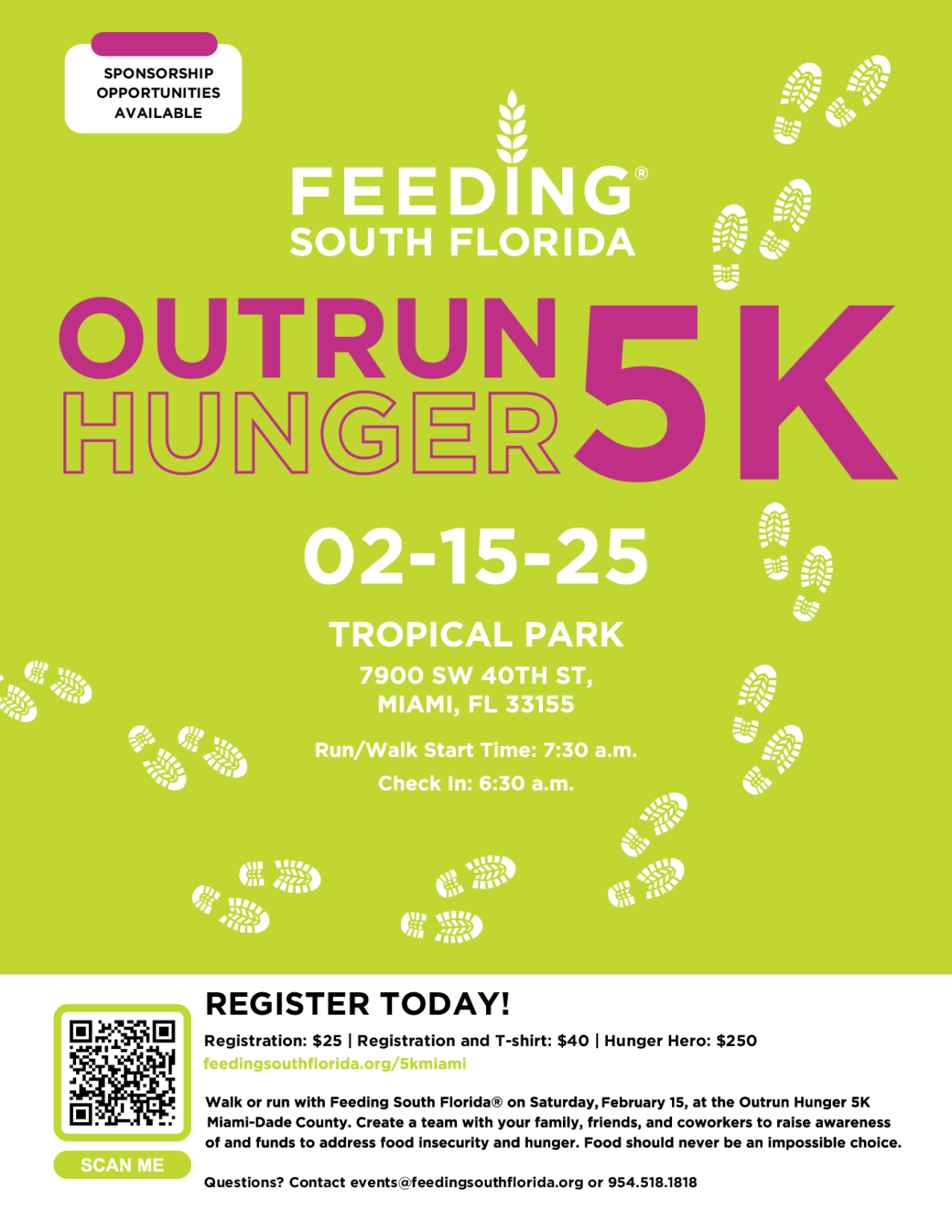 Feeding South Florida’s Annual Outrun Hunger 5K Miami – Fort Lauderdale ...